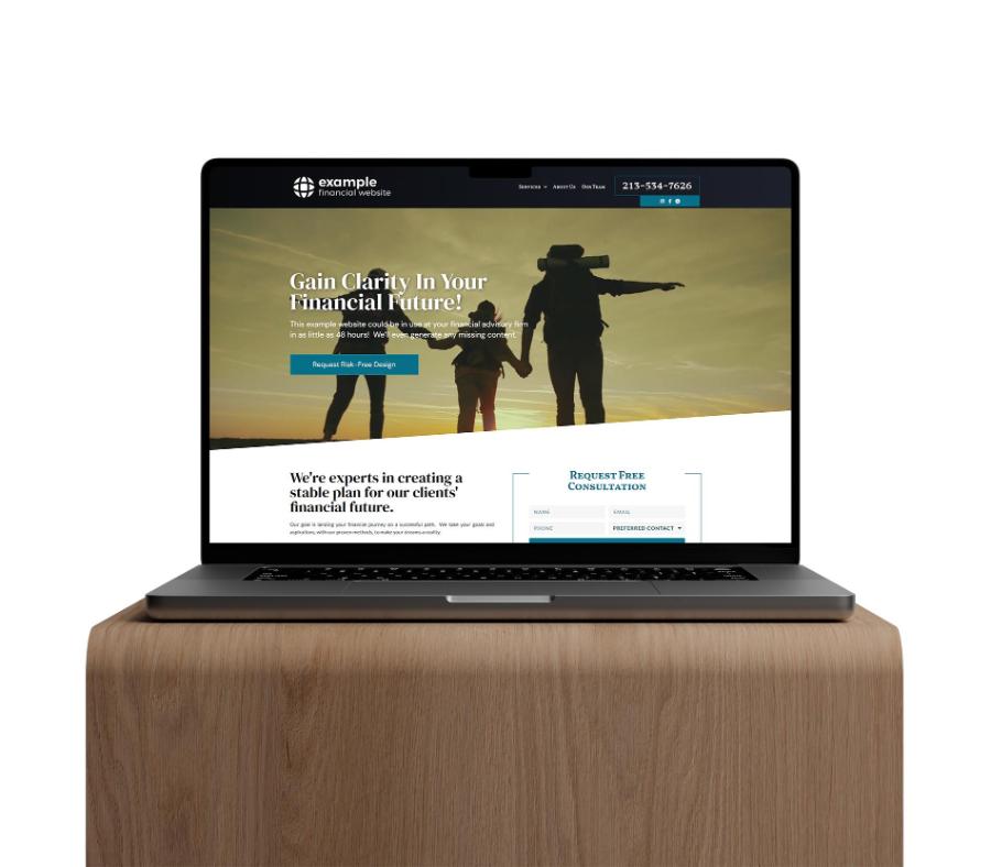 Financial Advisor Website Design Company | Financial Website Company